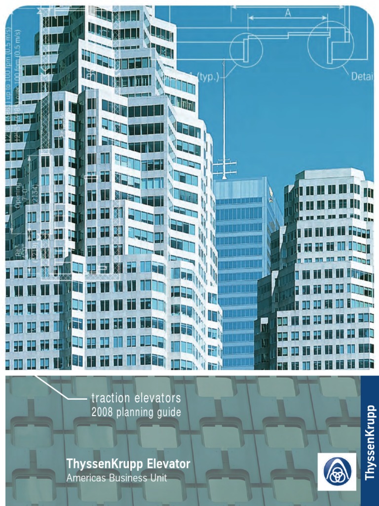 Lift Brochure Tyhssen | PDF | Elevator | Specification (Technical Standard)