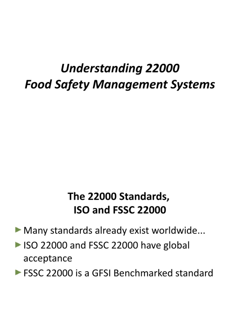 FSCC 22000 Version 5 and Other Requirements | PDF | Safety | Business