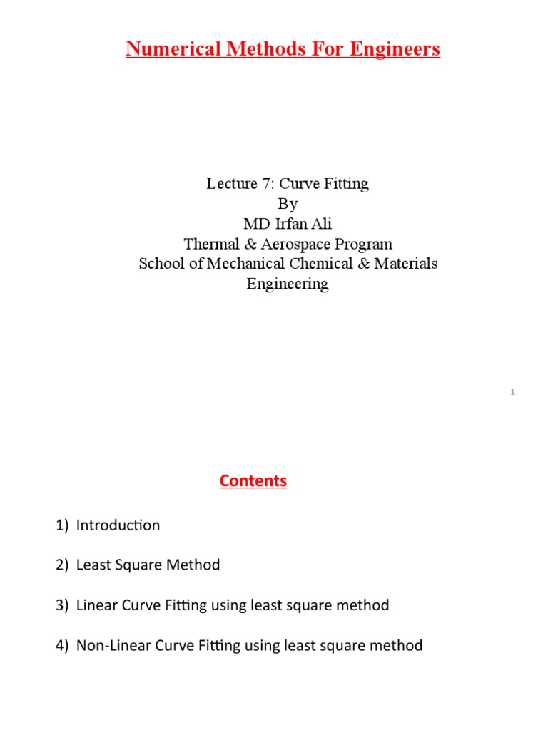Numerical Methods For Engineers | PDF | Teaching Methods & Materials