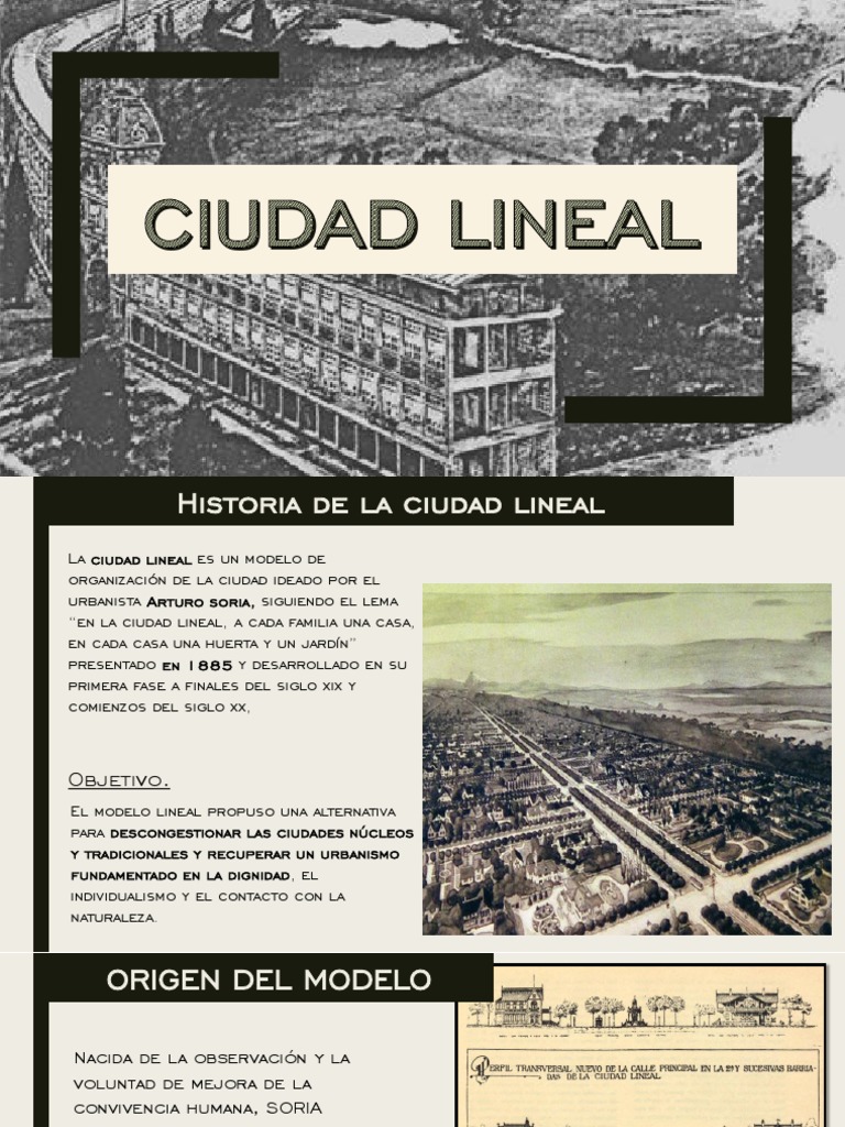 Ciudad Lineal: Modelo de Urbanismo Sostenible | PDF | Transporte