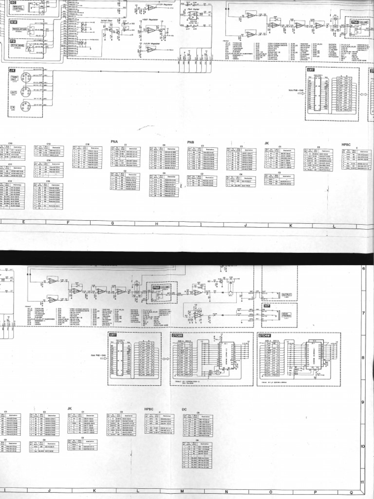 Yamaha DX7 DX9 Keyboard Schematic Diagram | PDF