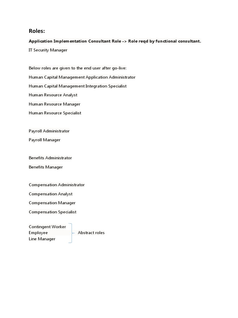 Workforce Deployment Implementation | PDF | Payroll | Human Resource ...