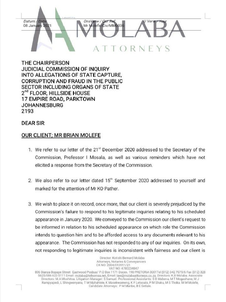 Molaba Attorneys | PDF