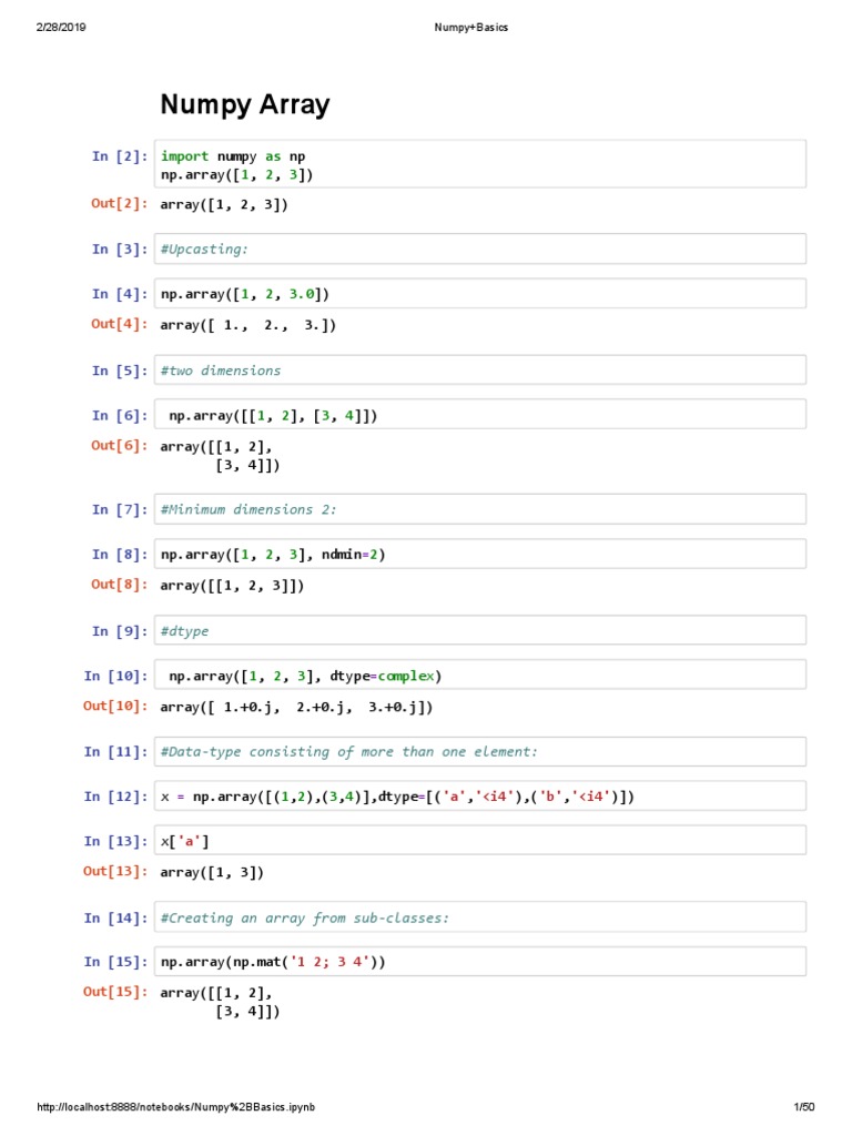 Numpy | PDF | Normal Distribution | Exponential Function Numpy | PDF | Normal Distribution | Exponential Function