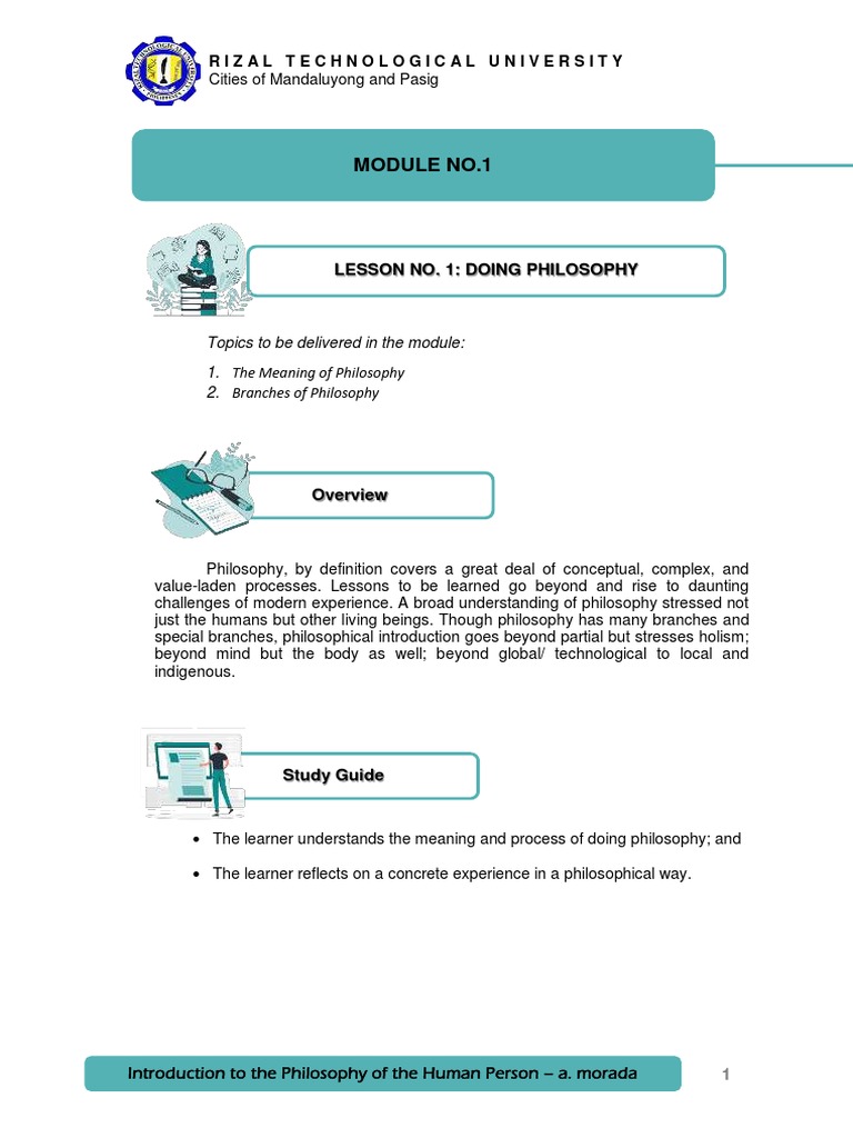 Philo Module 1 - Content | PDF | Rationalism | Reason
