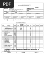 Product Specification: Product Code: Product Description: Material Desc ...