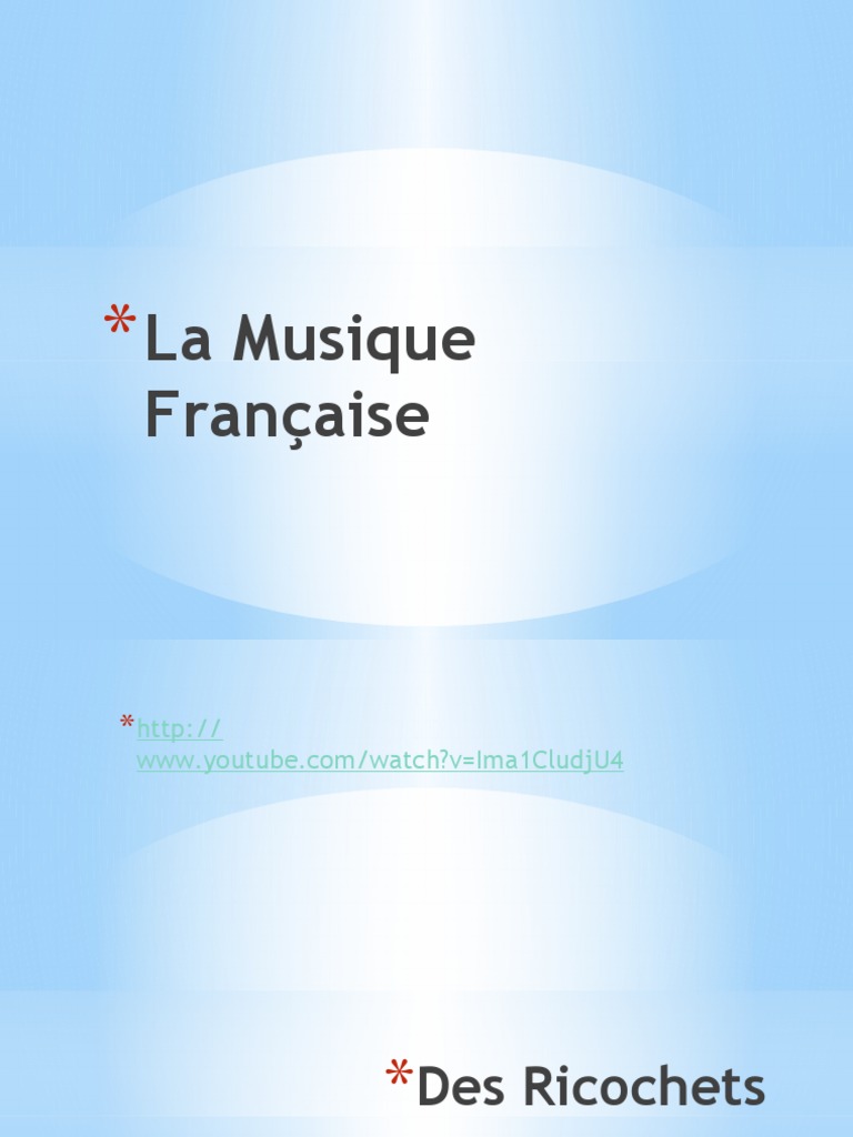 La Musique Française | PDF