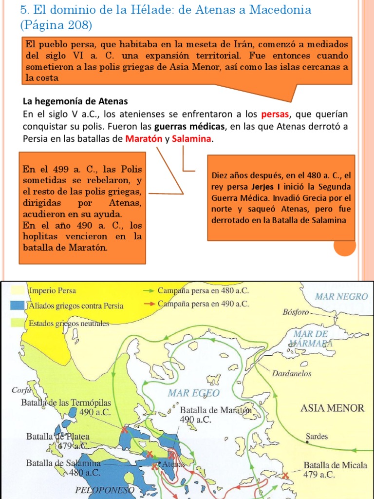 El Dominio de La Hélade. de Atenas A Macedonia | PDF | Antigua Grecia ...