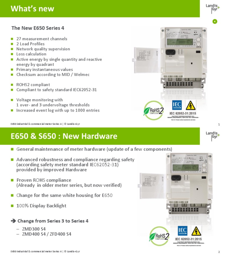 The New E650 Series 4 | PDF