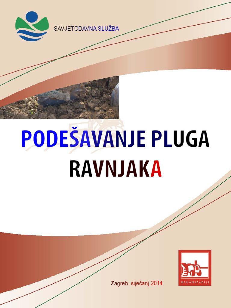 Podešavanje Pluga Ravnjaka (Đuro Cerovčec, Savjetodacna Služba ...