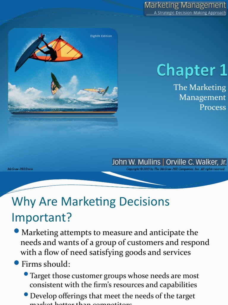 The Marketing Management Process: Mcgraw-Hill/Irwin | PDF | Marketing ...