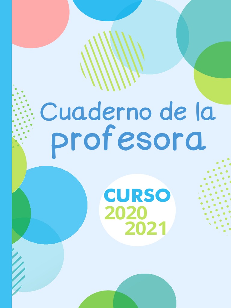 Portada Cuaderno de La Profesora Recursosep PDF | PDF