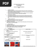 Semi-Detailed Learning Plan: Chinese Peking Opera | PDF | Arts (General)