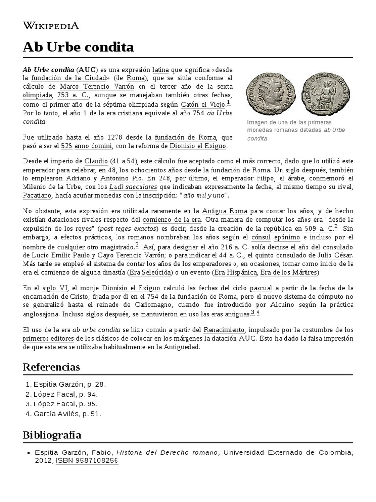 Ab Urbe Condita | PDF | Pueblo romano | Civilizaciones clásicas