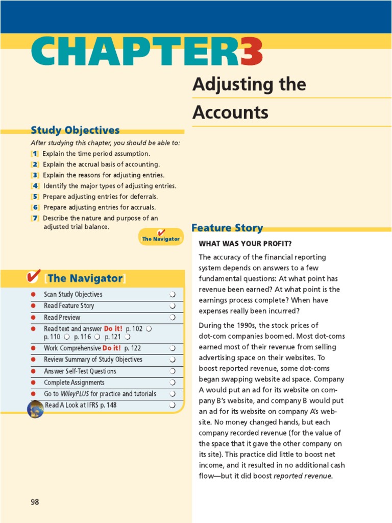 Book Chapter 3 Adjusting The Accounts 2 PDF | PDF