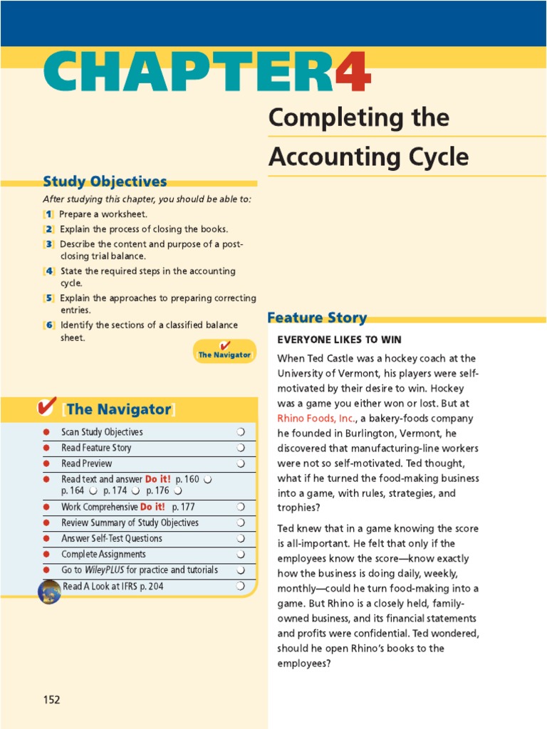 Book Chapter 4 Completing The Accounting Cycle PDF | PDF