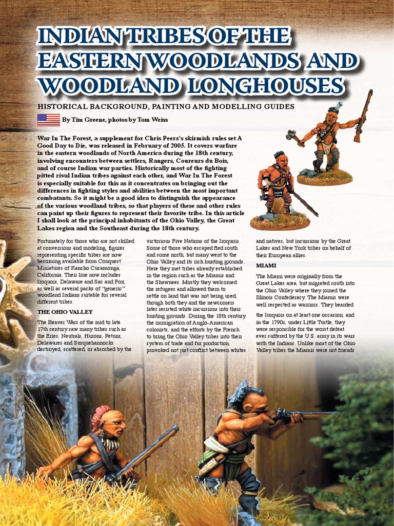 INDIAN TRIBES OF THE EASTERN wOODLANDS ... - Flames of War | PDF ...