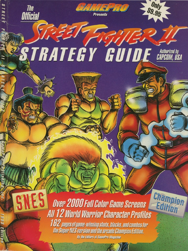 Street Fighter II (The GamePro Official Strategy Guide - 1993) PDF | PDF