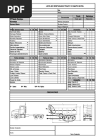 Check List Tractocamion | PDF | Camión | Neumático