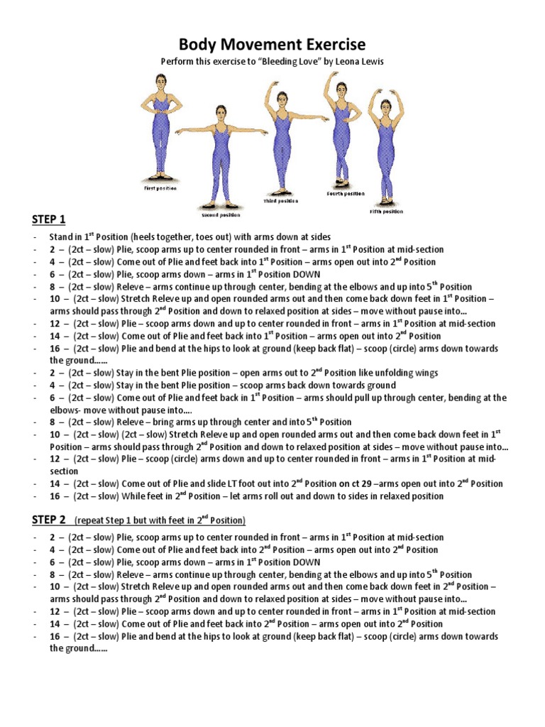 1A - Body Movement Exercise | PDF | Physical Exercise | Recreation
