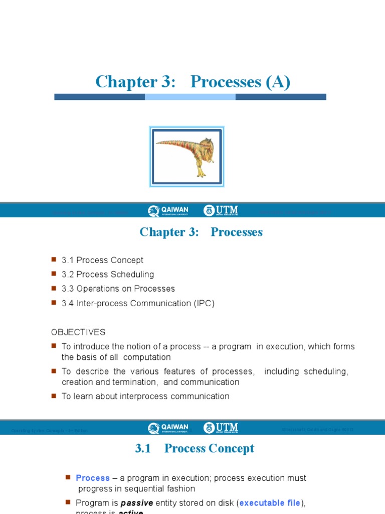 Chapter 3 Processes A | PDF | Process (Computing) | Scheduling (Computing)