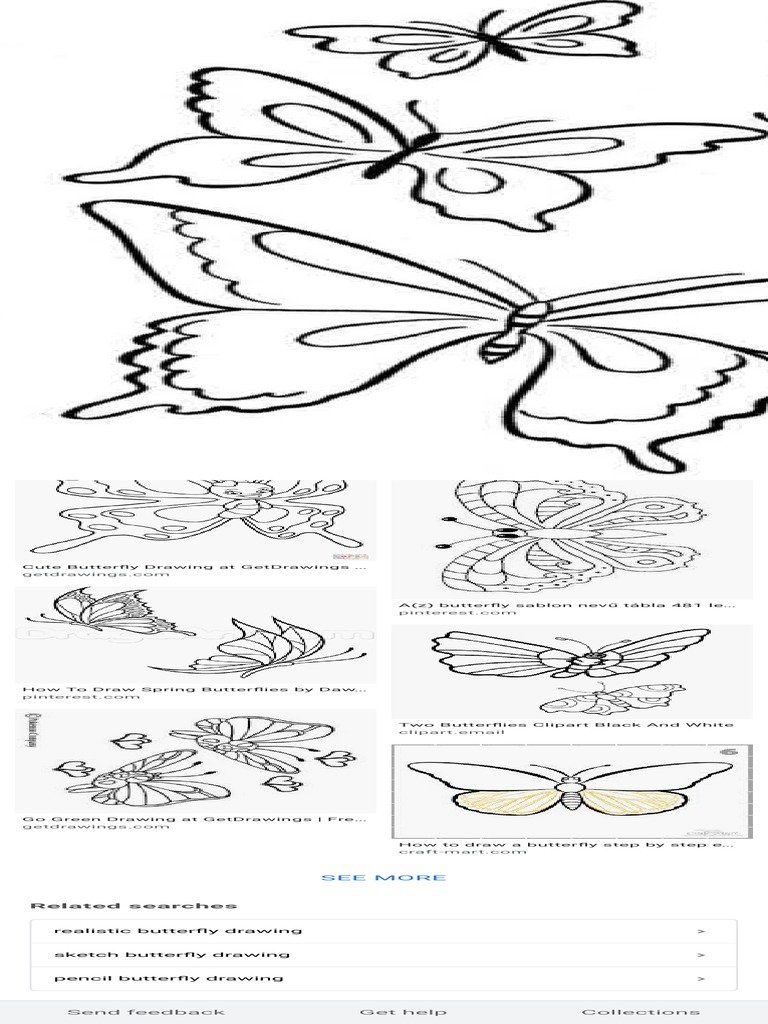 Butterfly Drawing - Google Searc | PDF