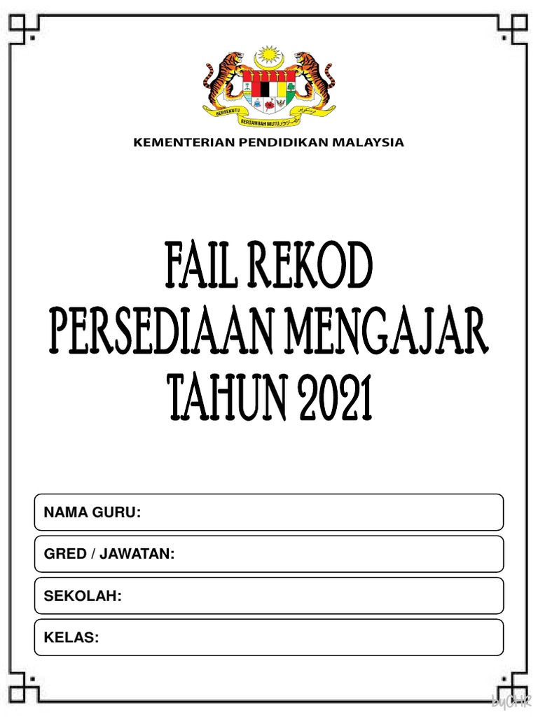Fail Rekod Mengajar 2021 | PDF