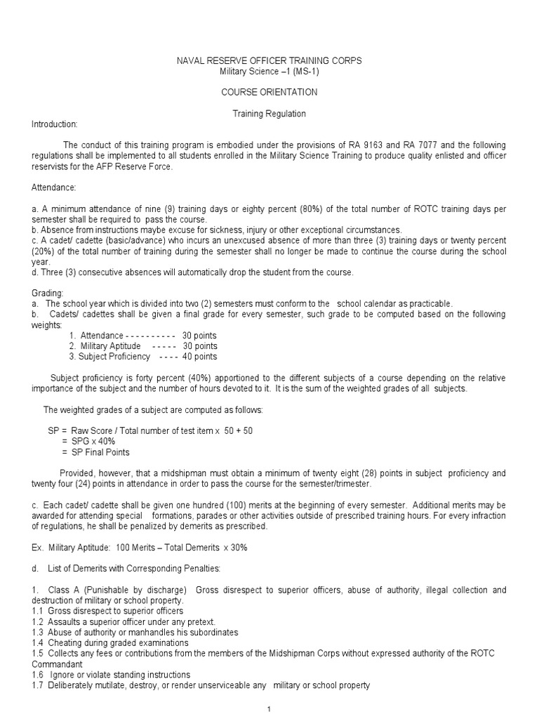 Module in Rotc | PDF | Commander In Chief | Officer (Armed Forces)
