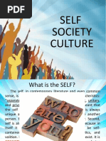 Understanding The Self LESSON 2 | PDF | Self | Identity (Social Science)