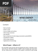 Wind Energy: Overview and Insights | PDF | Wind Power | Wind Turbine