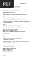 Ignacian Values Master Chart With Bible Texts and M. Ignacias Examples ...