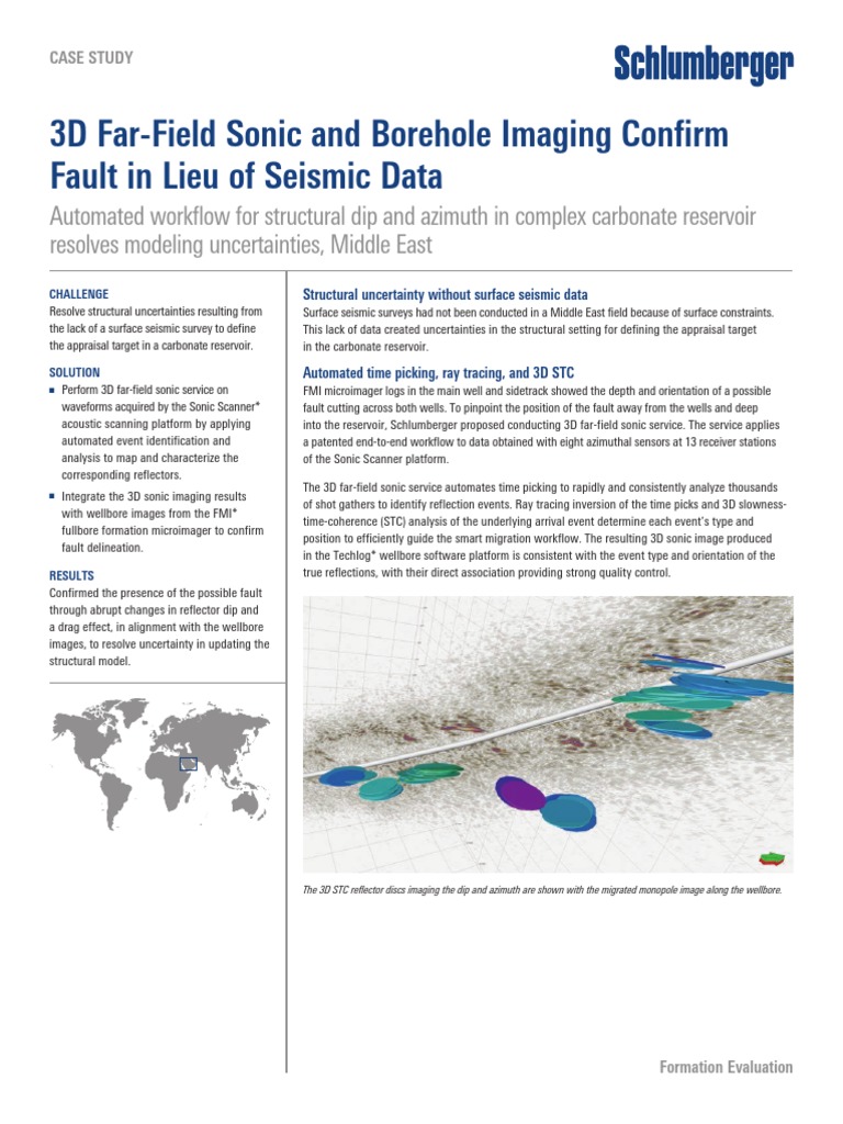 3d Far Field Middle East Cs | PDF | Reflection Seismology | Fault (Geology)
