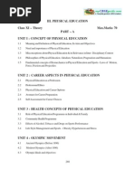 Syllabus Bped Two Year | PDF | Yoga | Asana