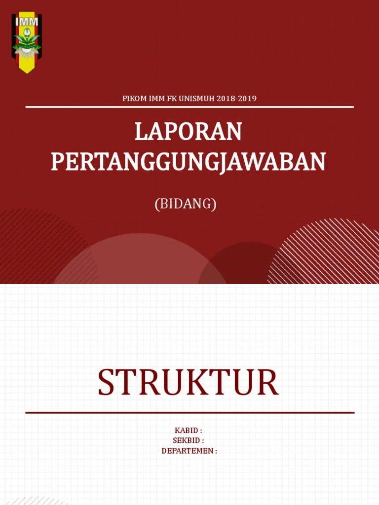 Template PPT LPJ | PDF