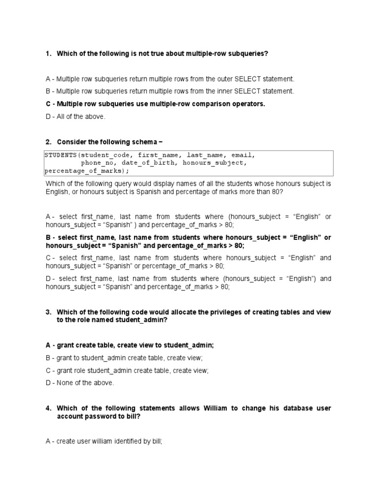 Finals EXAM Database Draft | PDF | Relational Database | Information ...