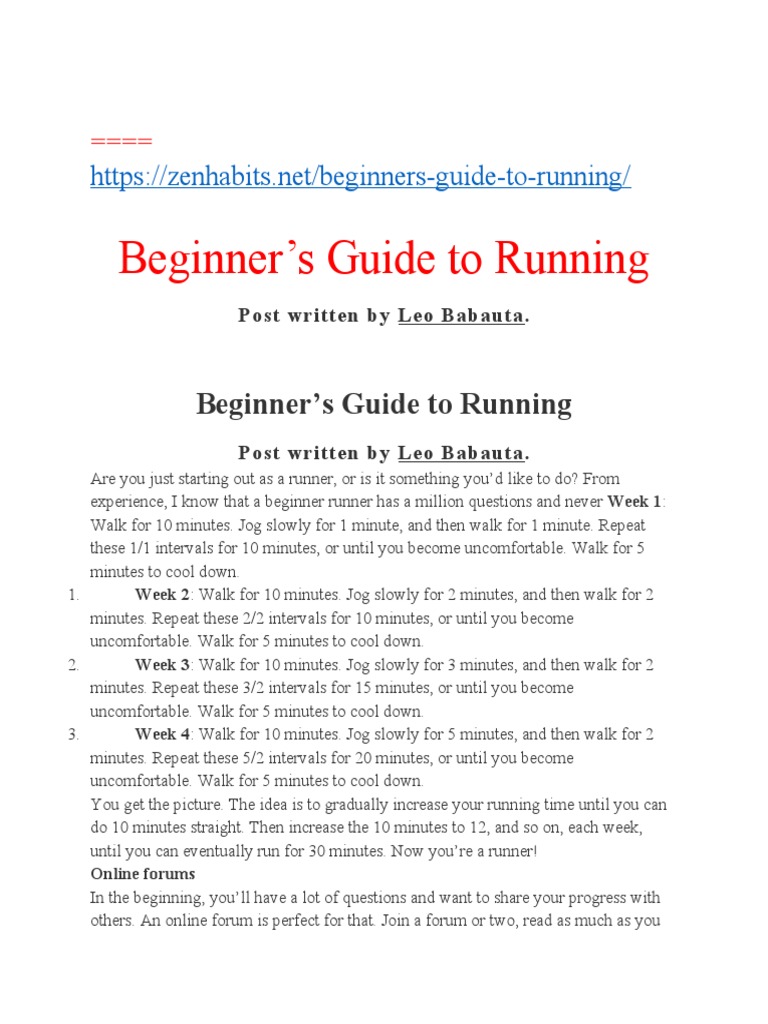 Running Techniques 4 | PDF | Running | Strength Training