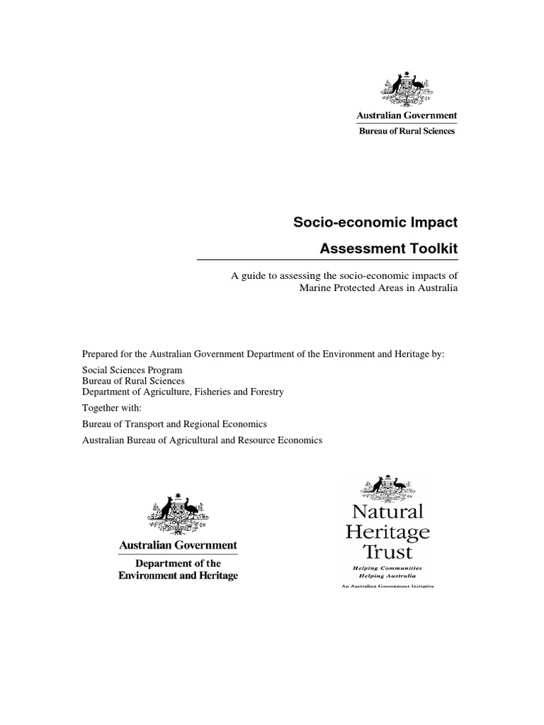 Socio Economic Impact Toolkit | PDF | Input–Output Model | Survey ...