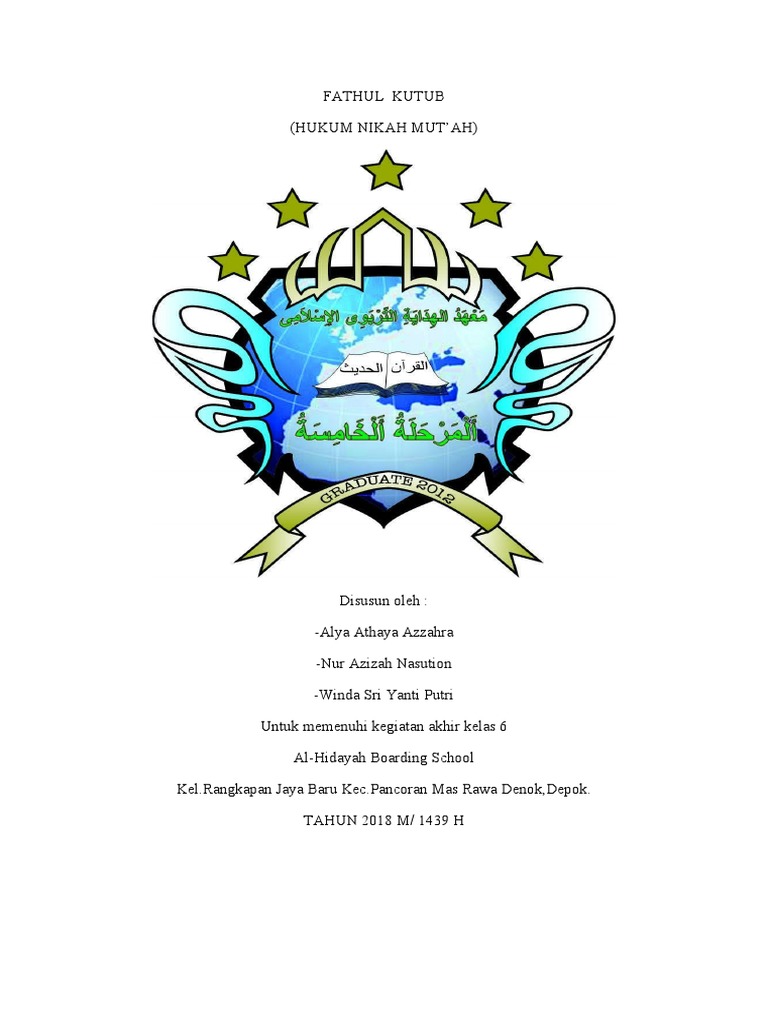 Athaya Jeje Winda (Fathul Kutub) | PDF