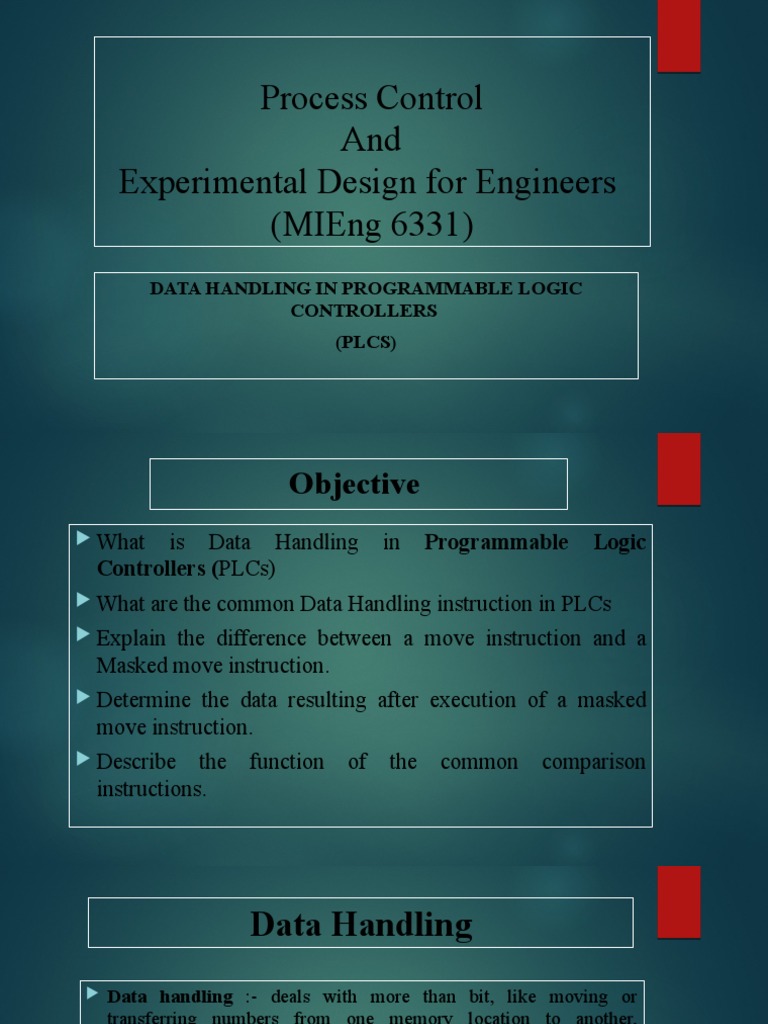 Data Hand. Process Control | PDF | Programmable Logic Controller | Bit