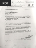 NHAI Circular No. 8.3.34 | PDF