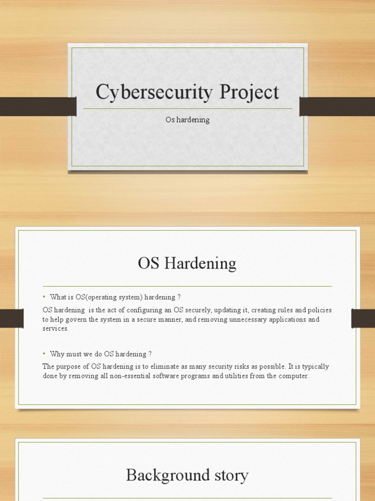 Cybersecurity Project | PDF | Malware | Antivirus Software