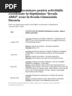 Cerere Invoire Colegiala | PDF