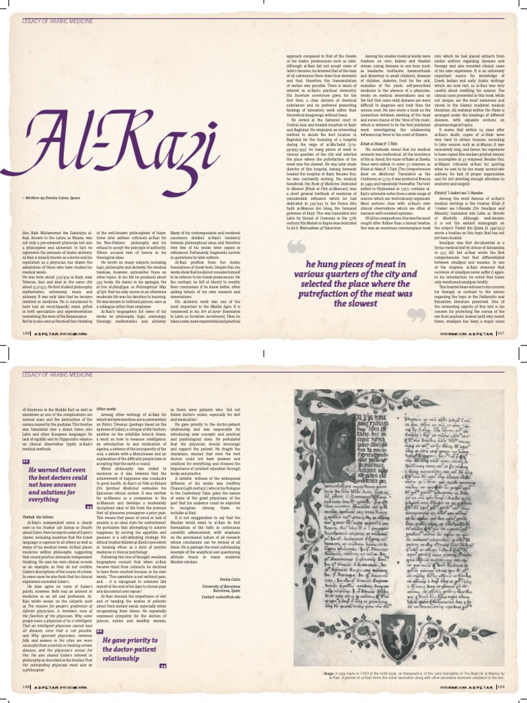 Al Razi | PDF | Alchemy | Science