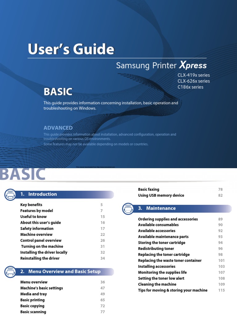 Manual | PDF | Operating System | Printer (Computing)