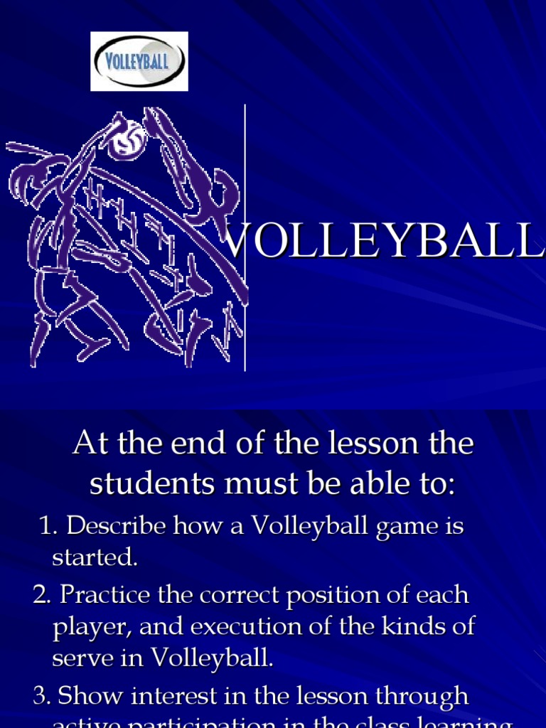 Volleyball Demo | PDF | Volleyball | Ball Games