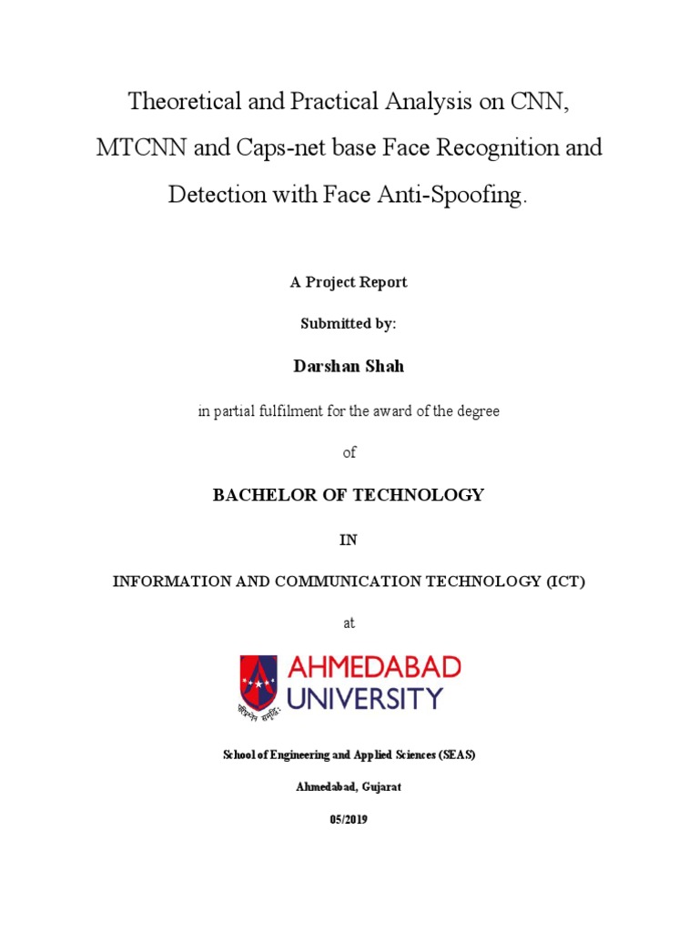 Theoretical and Practical Analysis On CNN, MTCNN and Caps-Net Base Face Recognition and ...