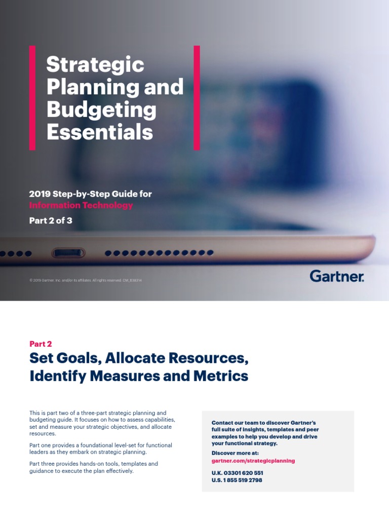 2019 Gartner Strategic-Planning-Part-2-It-2019 | PDF | Swot Analysis ...