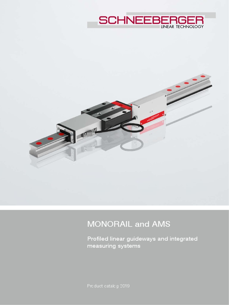 MONORAIL and AMS Product Catalogue EN PDF | PDF | Friction | Rail Transport