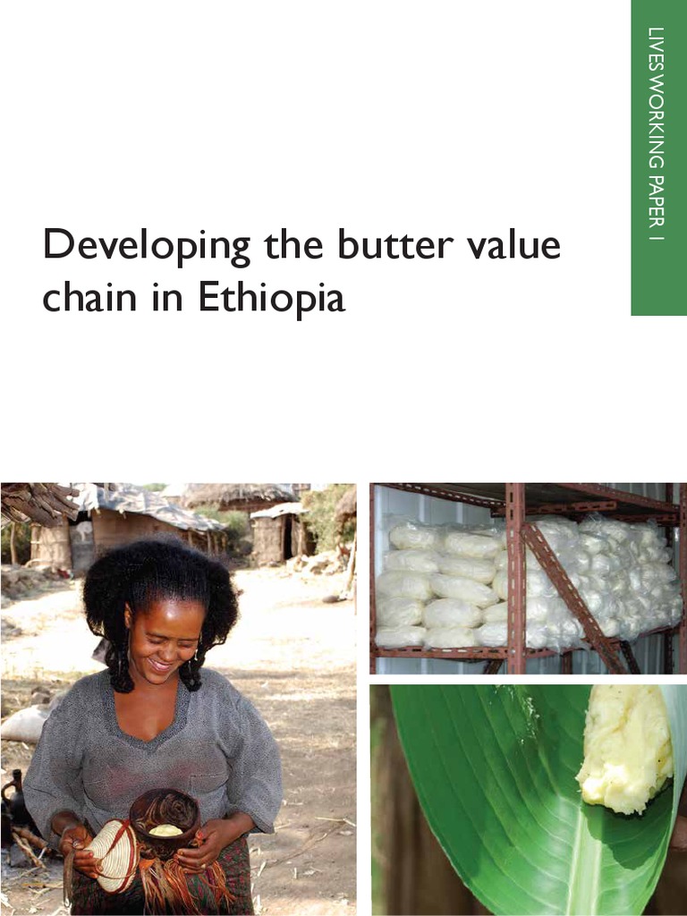 Developing The Butter Value Chain in Ethiopia: ISBN 92-9146-366-3 | PDF ...