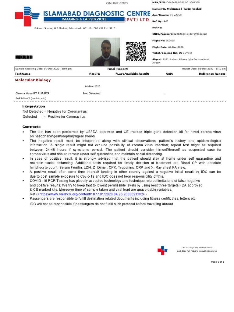 RPT Viewer | PDF | Virus | Medical Specialties